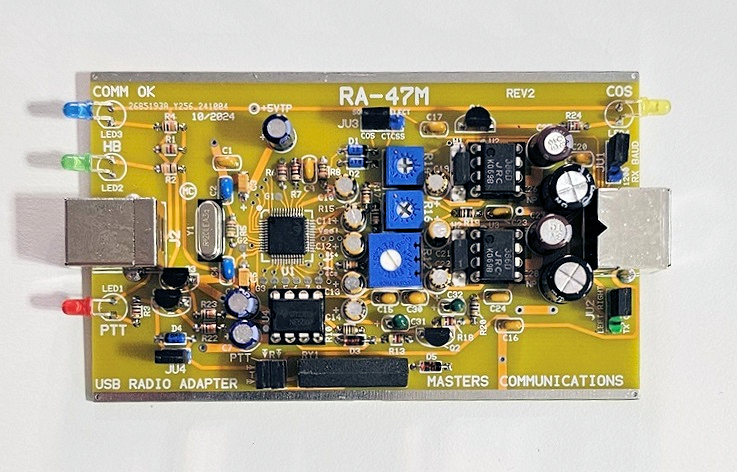 Instructions, schematic, and notes on the RA-47M USB Radio Adapter - by ...